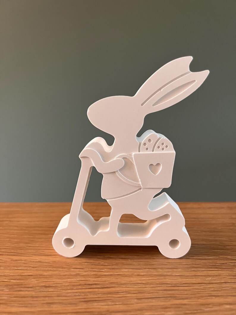 Easter Bunny on a Bicycle | Easter | Easter Decoration | Easter Gift ...
