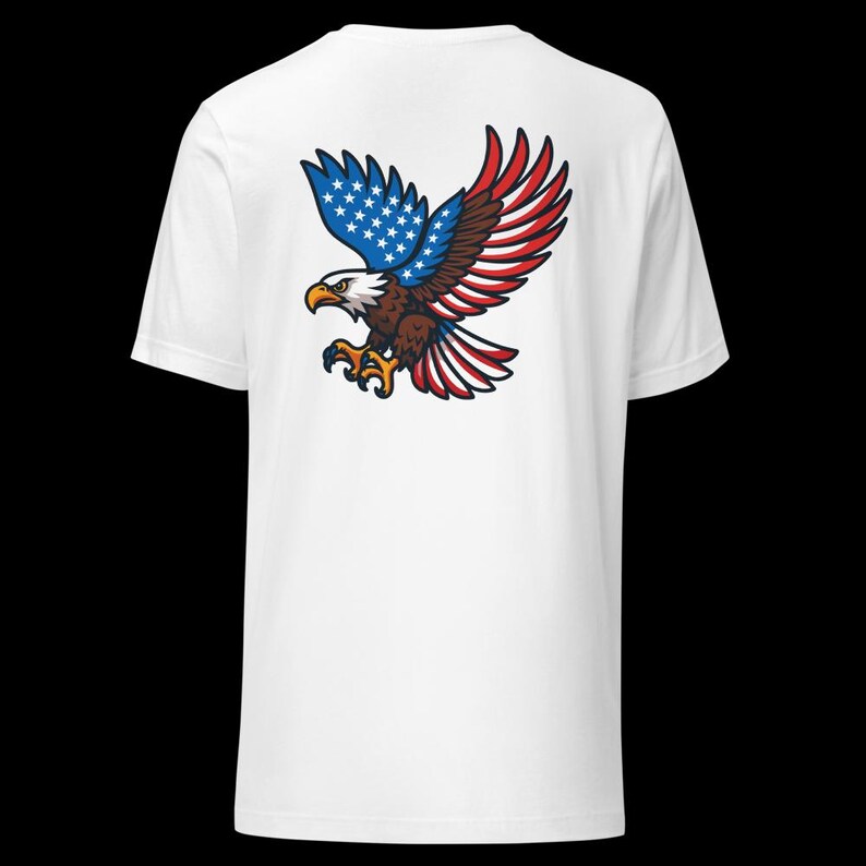 American Flag Eagle SVG: Patriotic 4th of July Design (digital Download ...