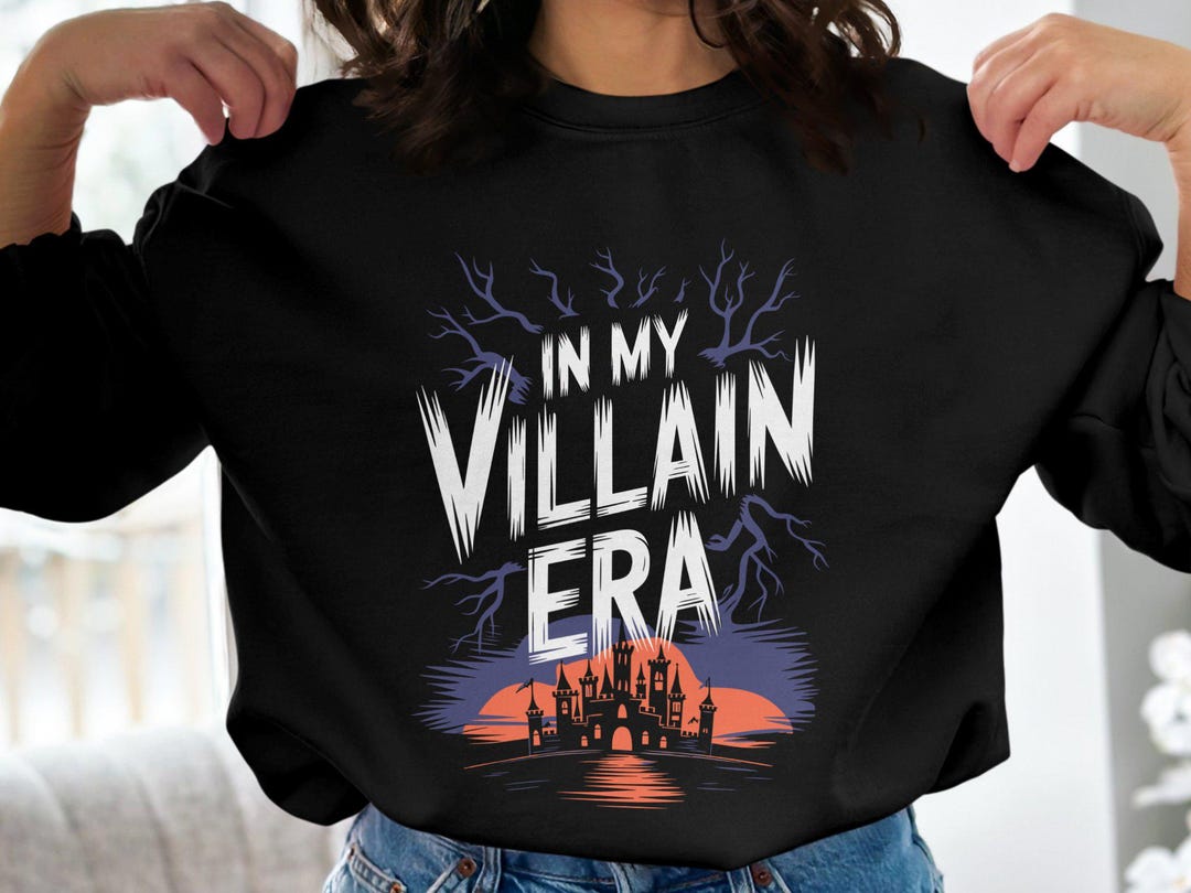 In My Villain Era Digital Art Print, Halloween Castle Digital Download ...