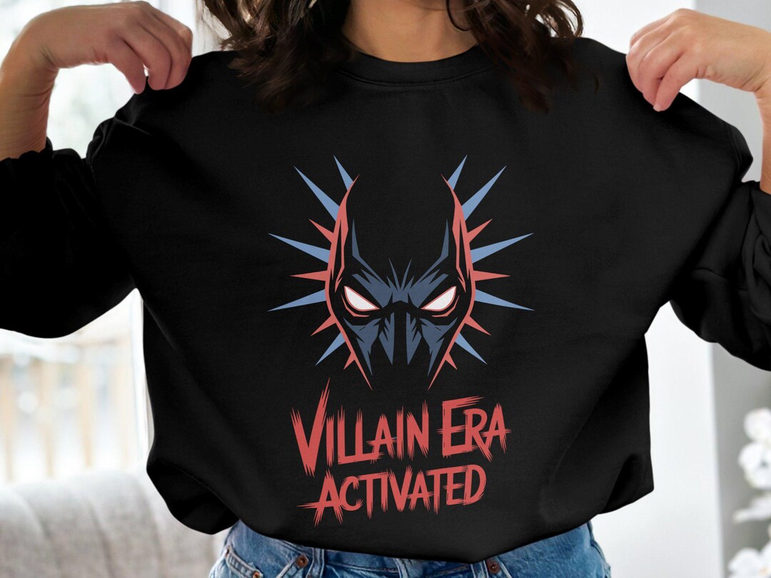 Villain Era Activated Digital Print, Villain Mask Art, Gamer Room Decor ...