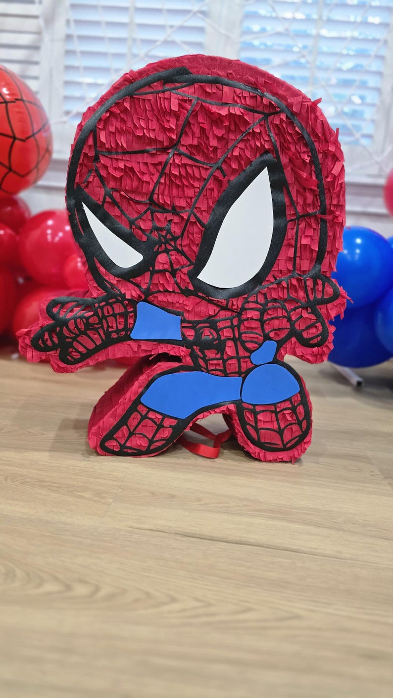 Spidey Piñata - Etsy