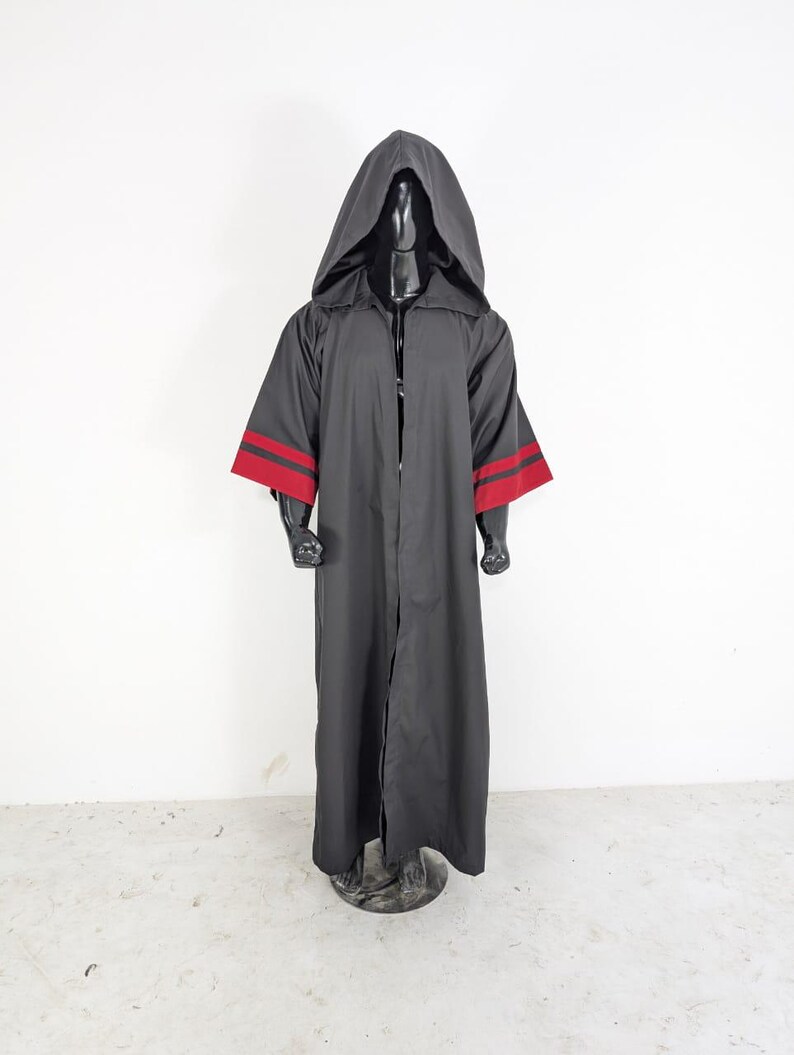 SITH ACOLYTE Hooded Robe, Mandalorian Fantasy Cape for Halloween - Etsy