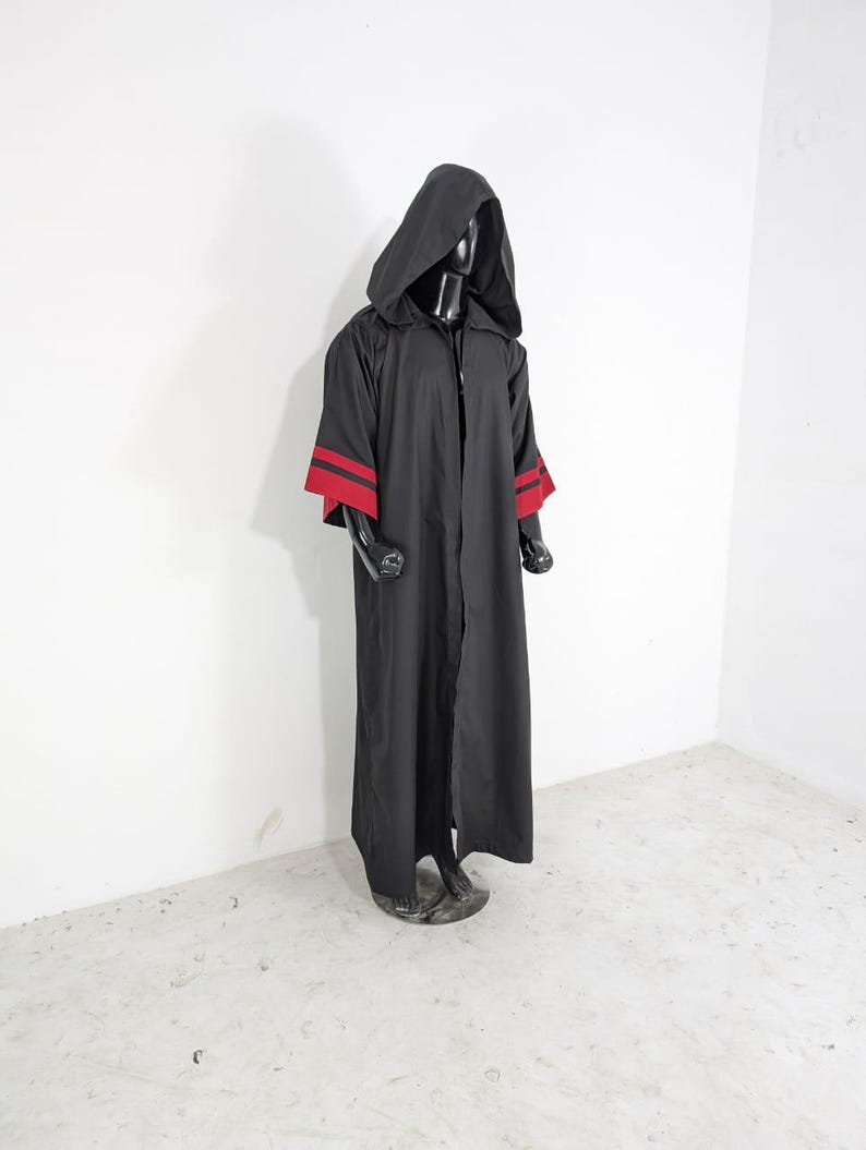 SITH ACOLYTE Hooded Robe, Mandalorian Fantasy Cape for Halloween - Etsy