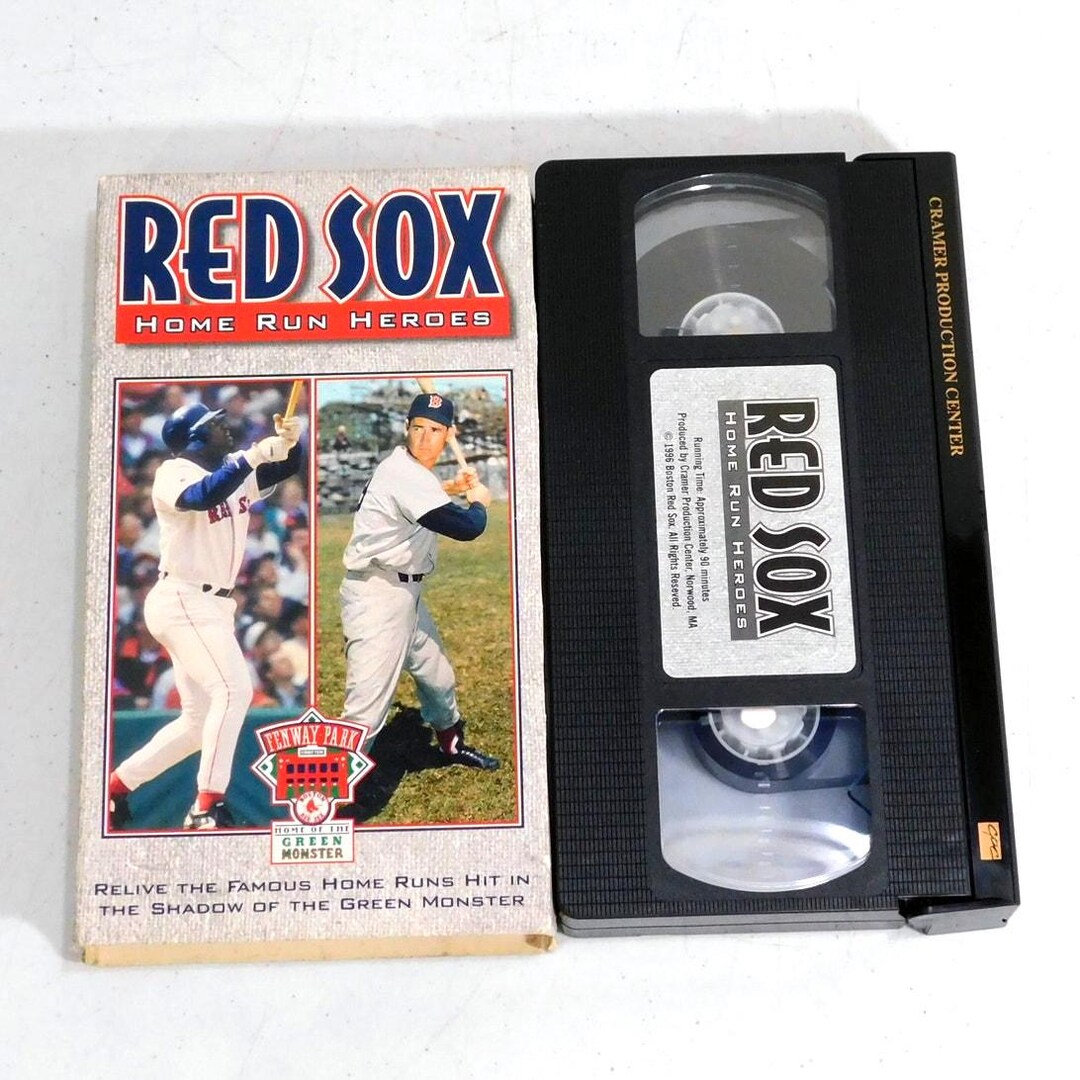 Boston Red Sox Home Run Heroes VHS Tape Tested Working 1996 MLB 90s ...