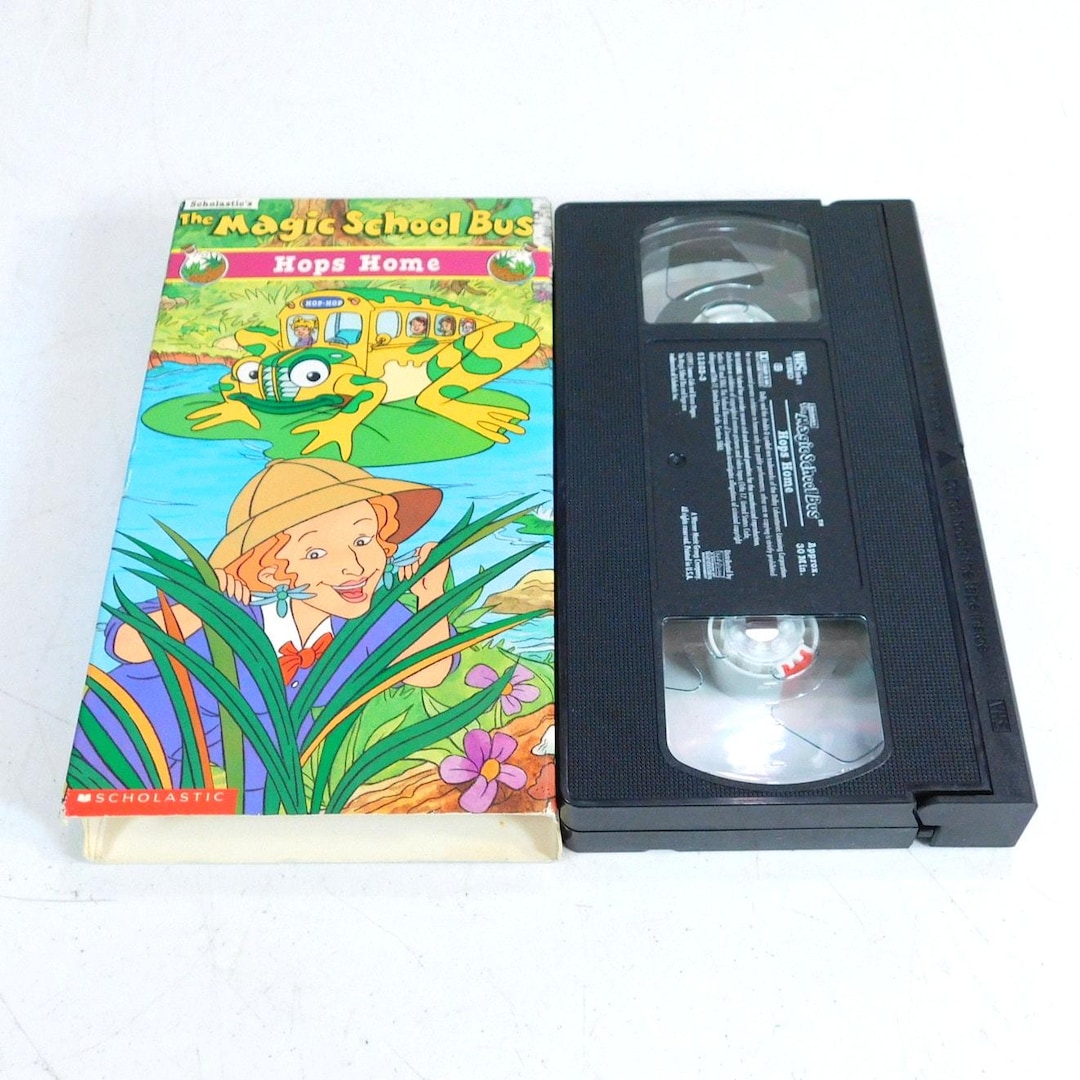 The Magic School Bus Hops Home VHS Tested Scholastic Kidvision 1995 - Etsy