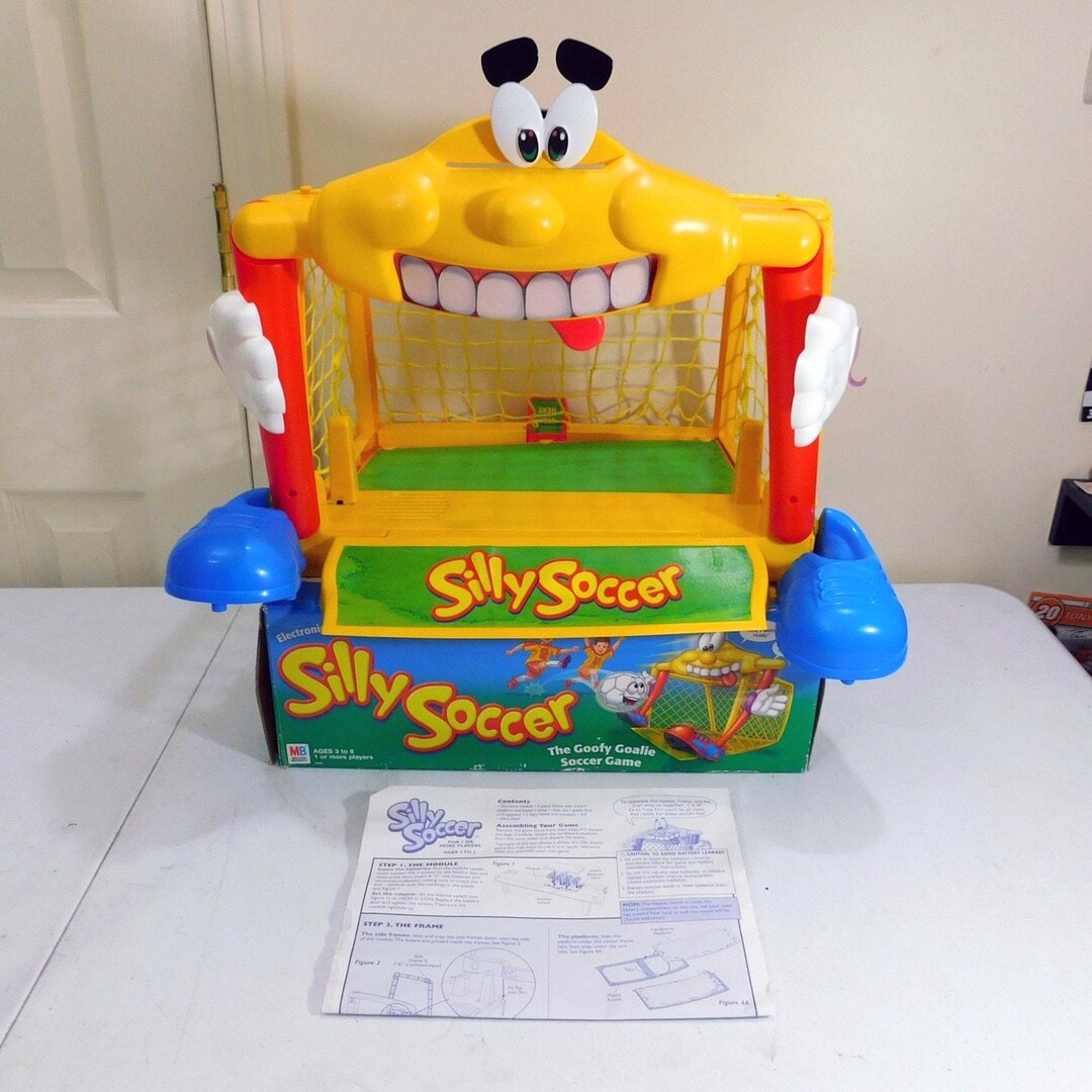 Milton Bradley Silly Soccer Game 2003 Tested Working Boxed Complete ...