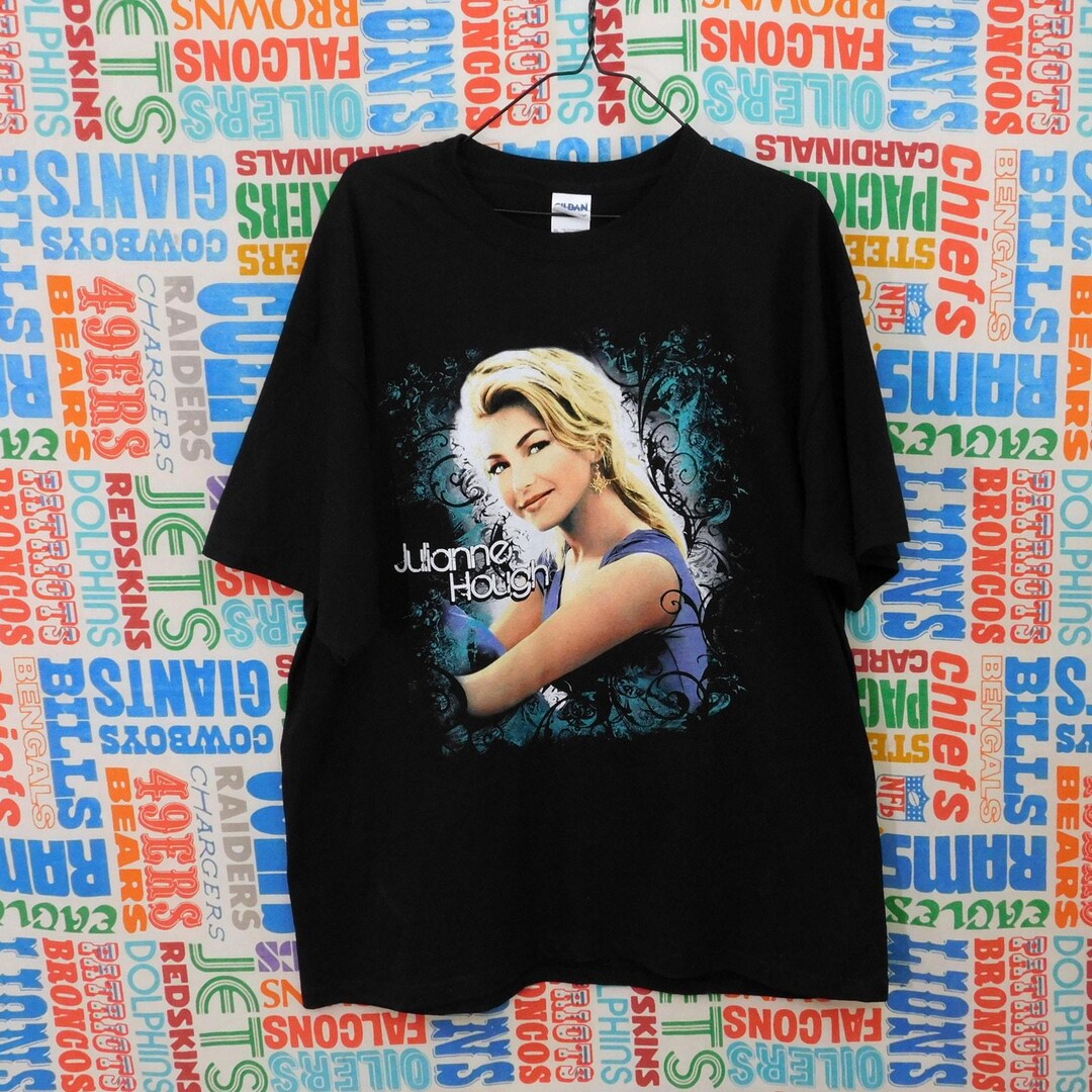 Y2K Julianne Hough Tour T Shirt Size XL 2008 Double Sided Black - Etsy