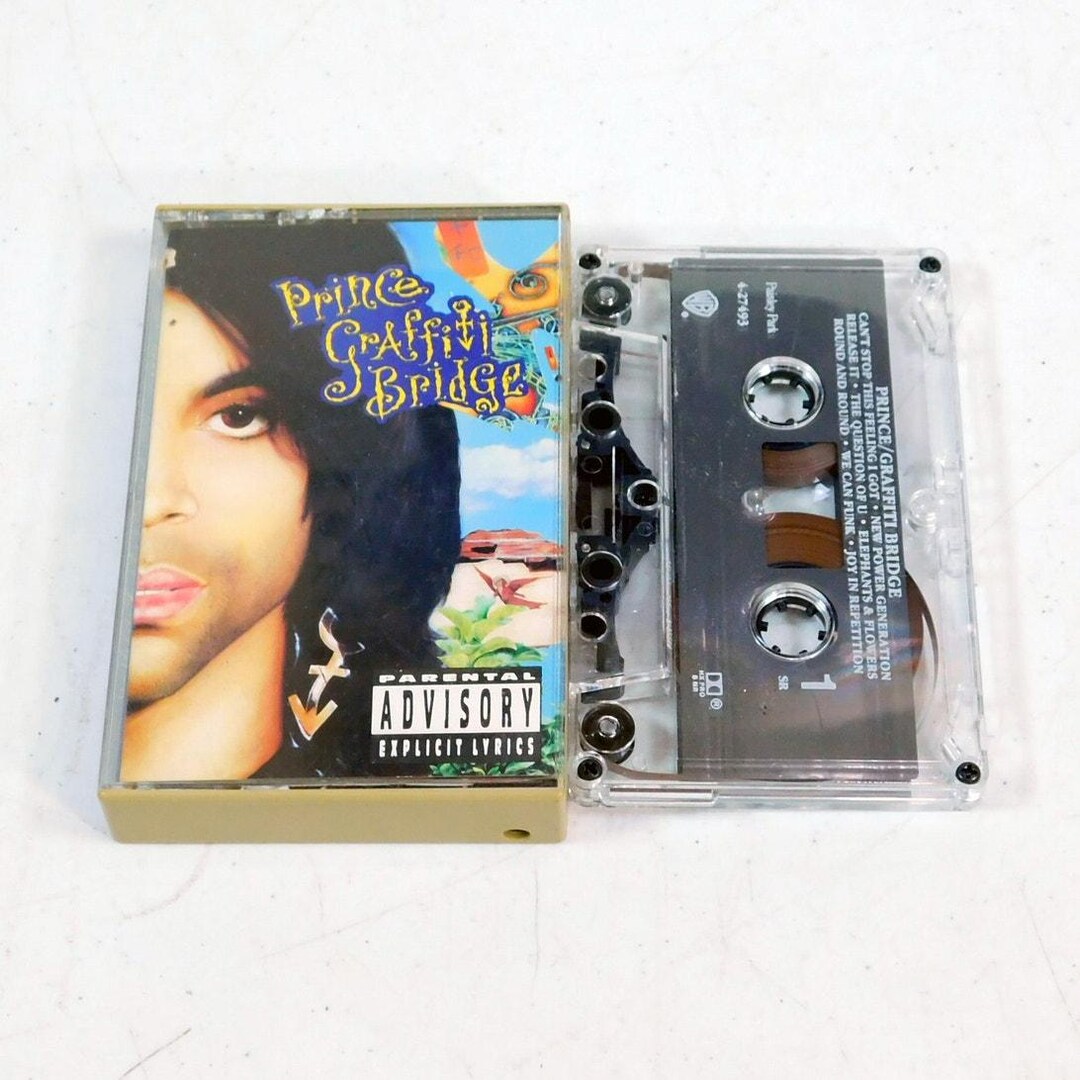 Prince Graffiti Bridge Cassette Tested Working 1990 Warner Bros 9 27493 ...