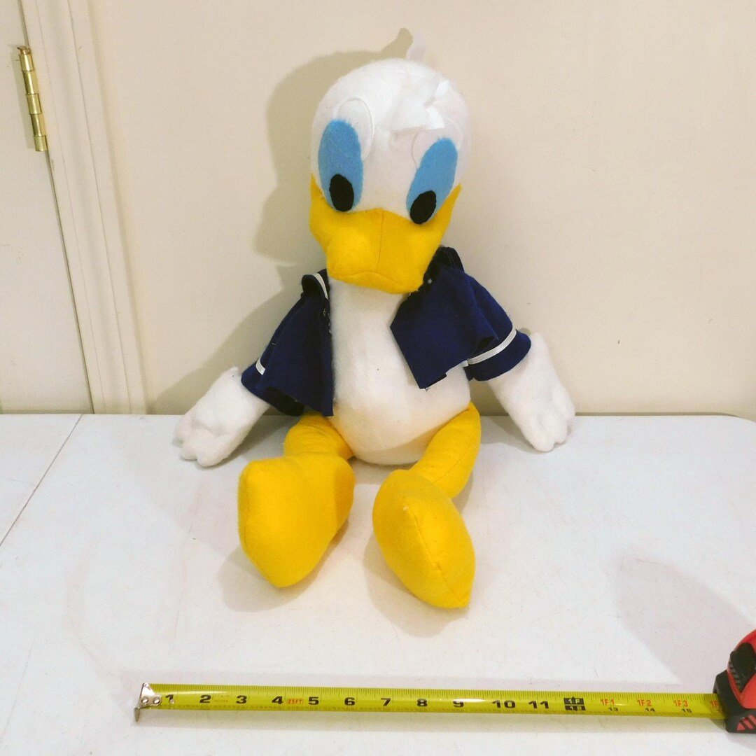 Vintage Donald Duck Sailor Outfit Plush 24 Inch Felt Jacket - Etsy