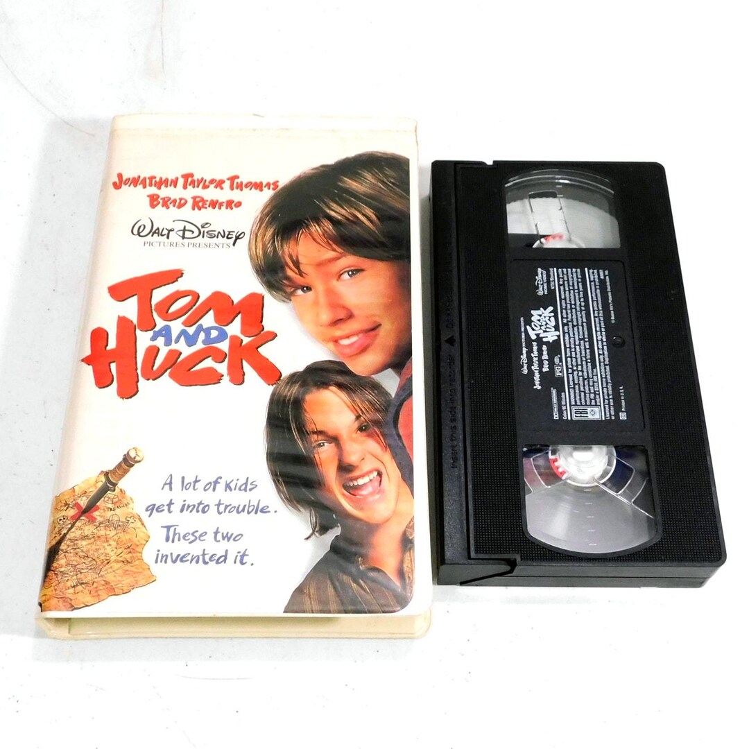 Disney Tom and Huck VHS 1996 Clam Shell Tested Working - Etsy