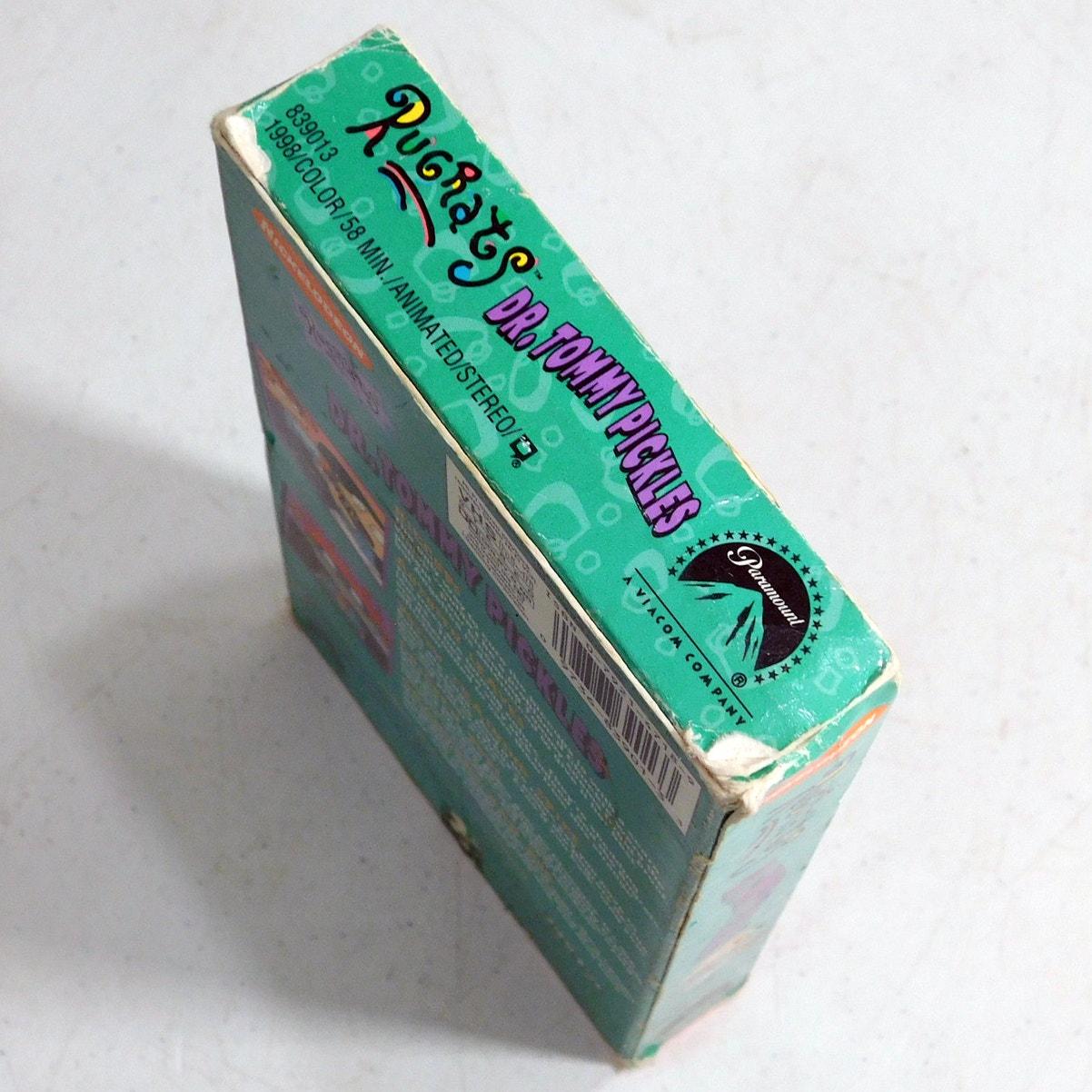 Nickelodeon Rugrats Dr Tommy Pickles VHS Tested Working 1998 Orange ...