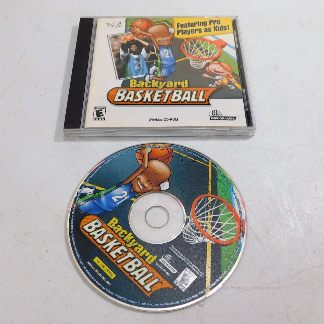 Backyard Basketball PC CD ROM Game Tested Working Jewel Case 1st ...