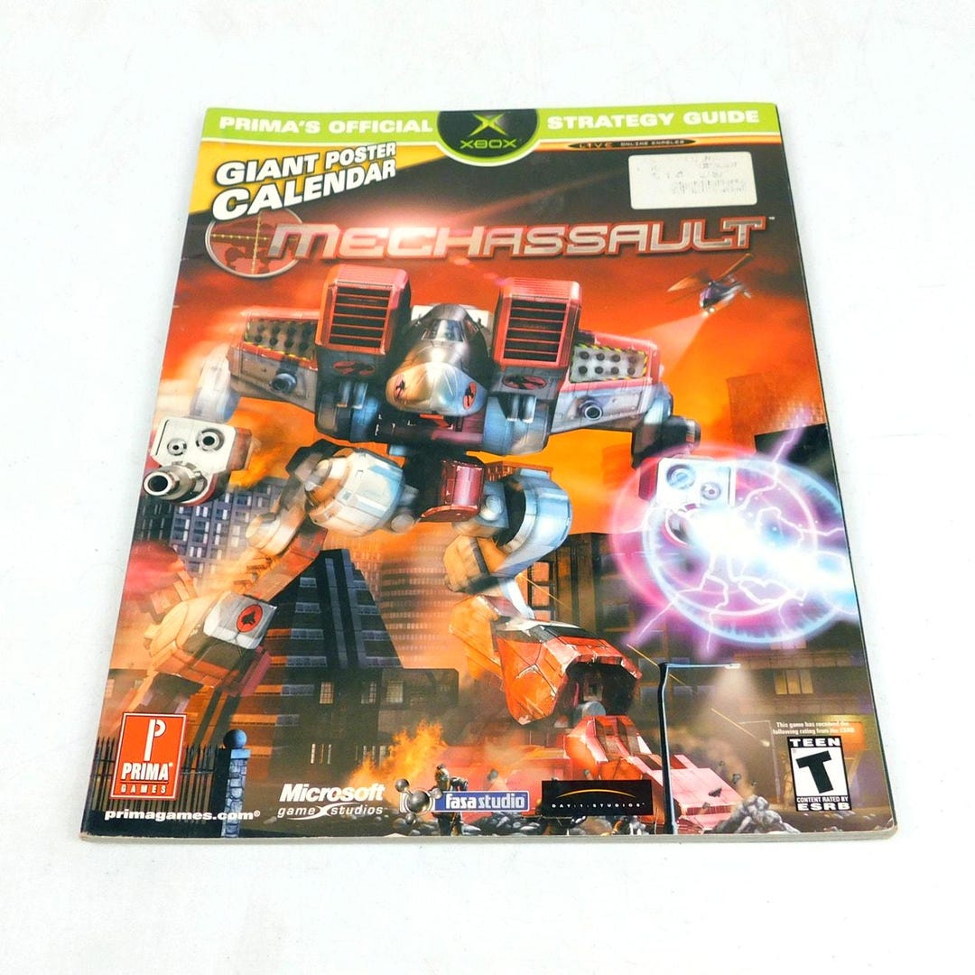 Mechassault Official Strategy Guide Microsoft Xbox Prima Games No ...
