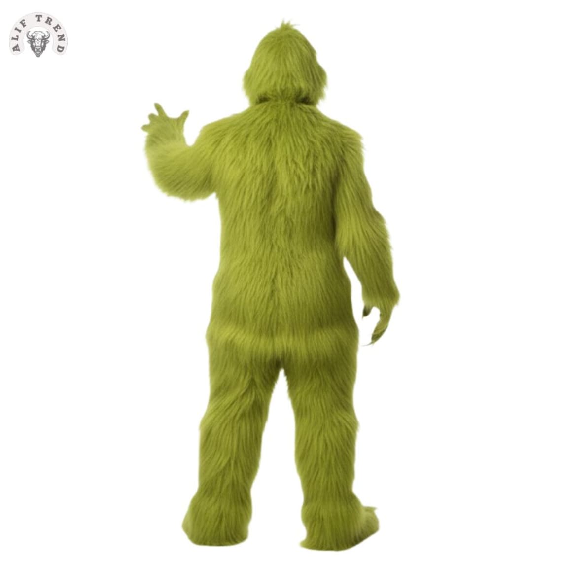 The Grinch Stole Christmas Costume Set – Jim Carrey Grinch Faux Fur ...