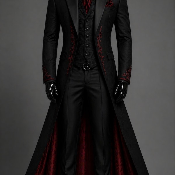 Steampunk Gothic Suit - Etsy UK