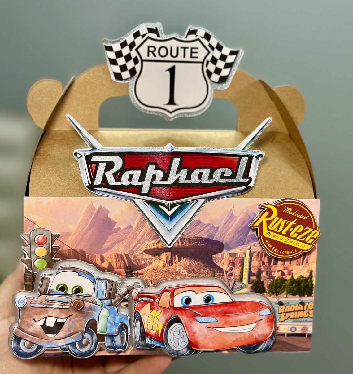Cars Themes 3D Candy Boxes - Etsy