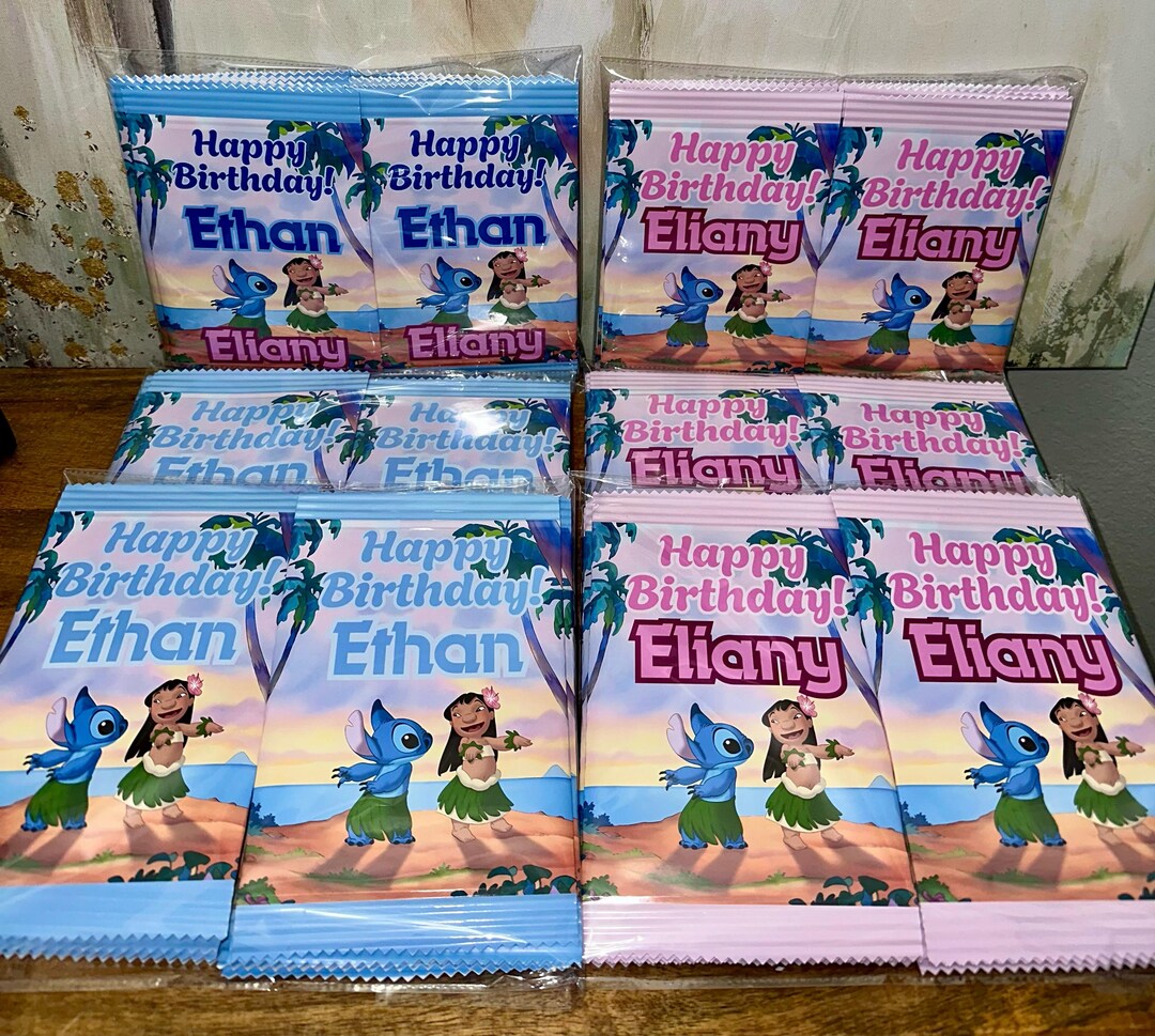 Lilo & Stitch Chip Bags - Etsy