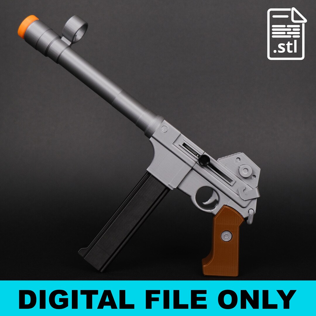 Team Fortress 2 SMG 3D Printable STL for Cosplay & Collectors - Etsy Canada