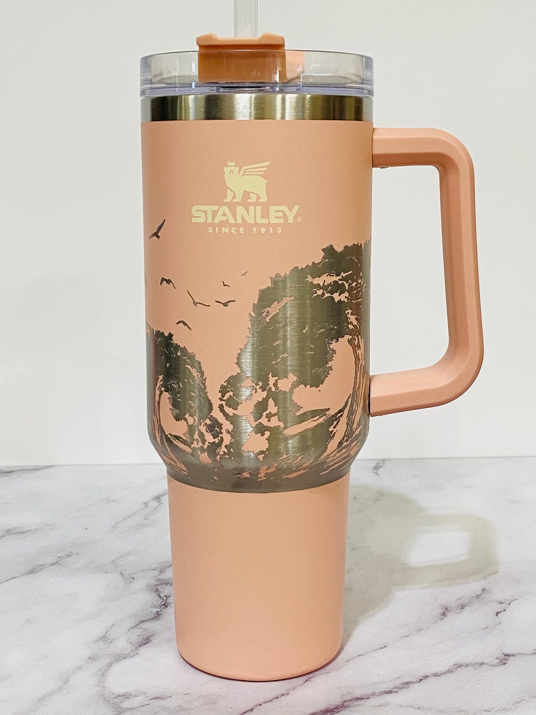 WAVES Stanley 40oz Tumbler, NEW Limited Edition Stanley Colors, Laser ...