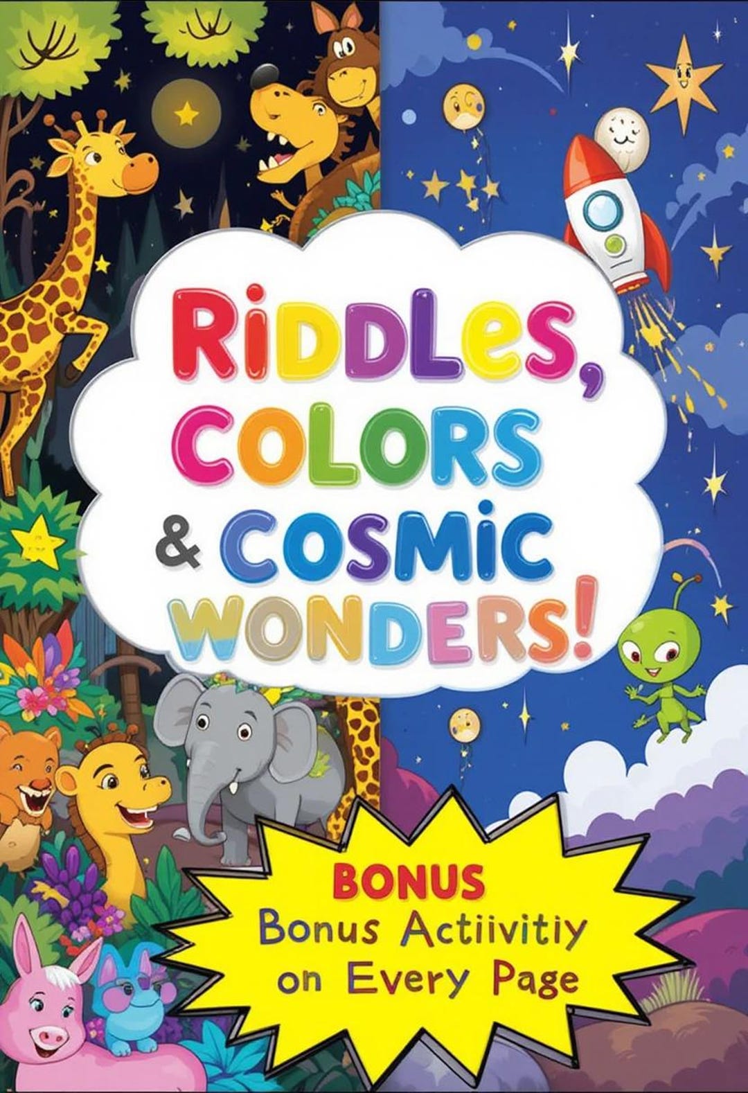 Riddles, Colors & Cosmic Wonders! - Etsy