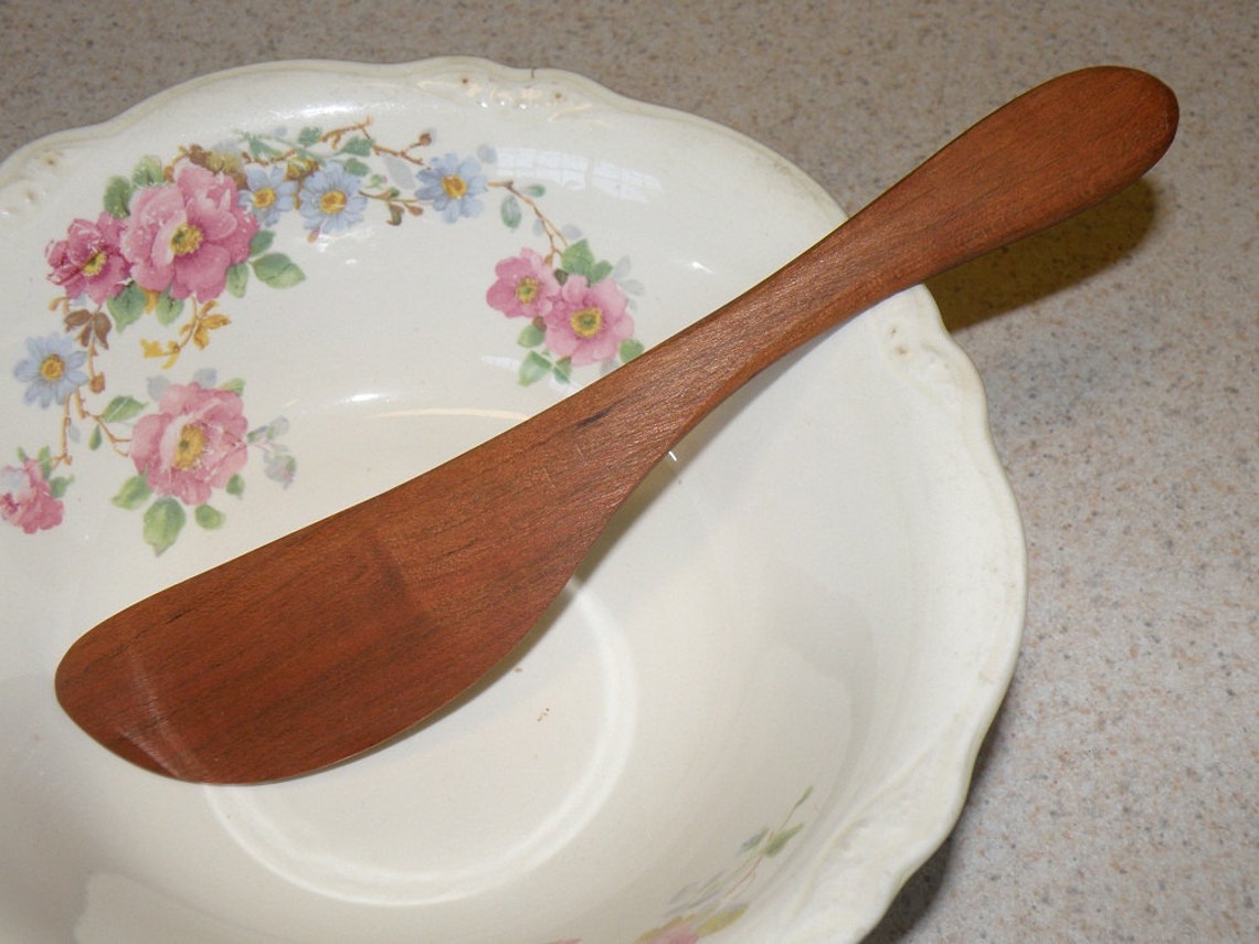 Mixer Scraper Kitchen Gadget Cherry Wood | Etsy