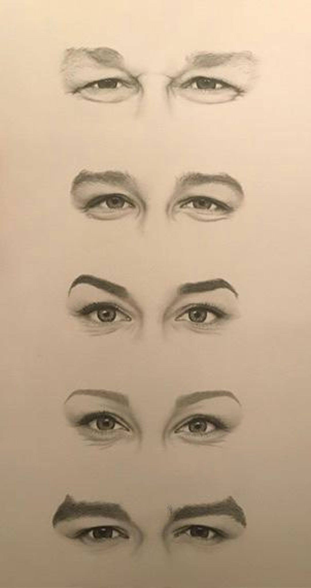 Family Eyes Portrait "smile Lines" - Etsy