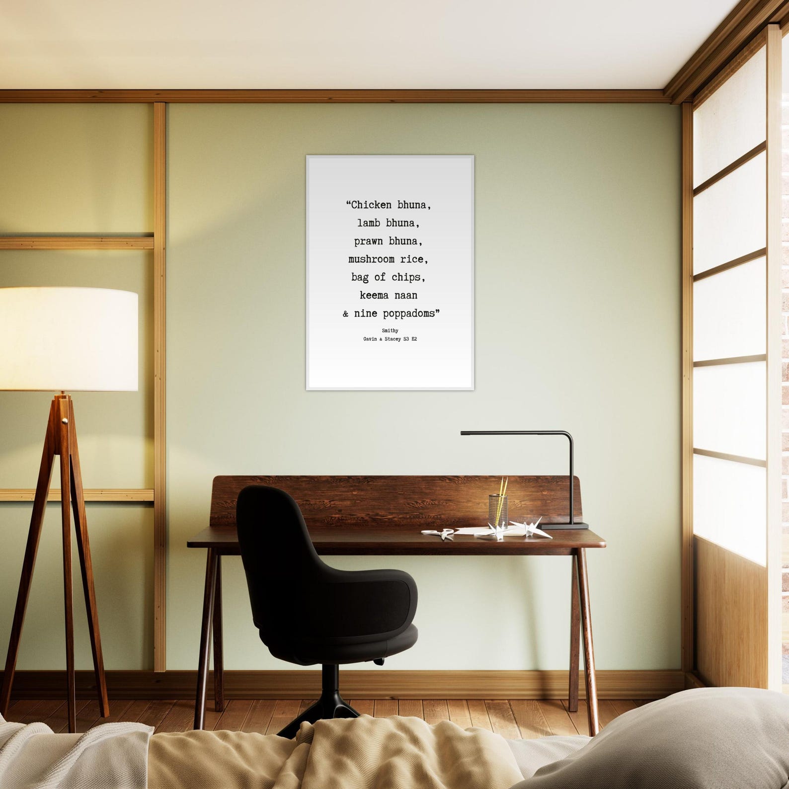 Gavin and Stacey Poster - Smithy’s Indian Takeaway Order - Wall Art - Etsy