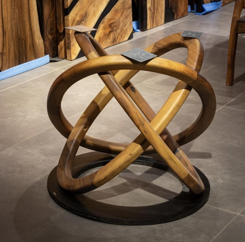 Handmade Solid Wood Table Legs: Walnut, Oak, Chestnut Options - Etsy