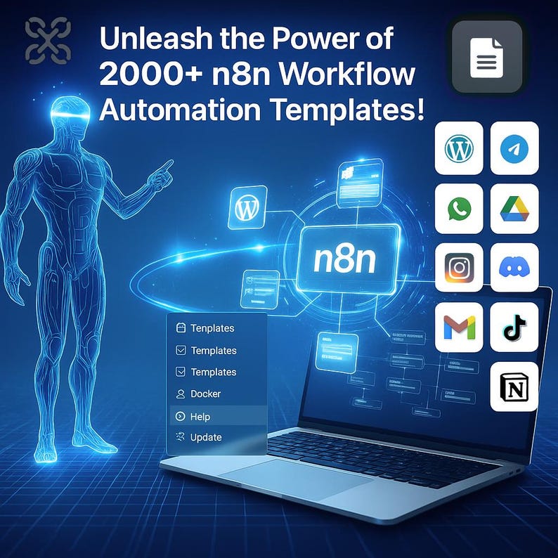 2000+ N8n AI Automation Workflows | Ready-to-use Templates for ...