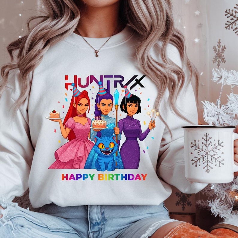KPOP Birthday PNG Bundle | Huntrix Family (digital Download) - Etsy