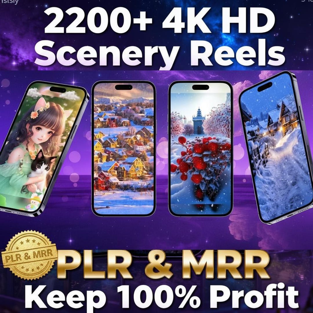 4K Nature Video Pack — 2200+ Scenic Backgrounds for Reels & Shorts ...