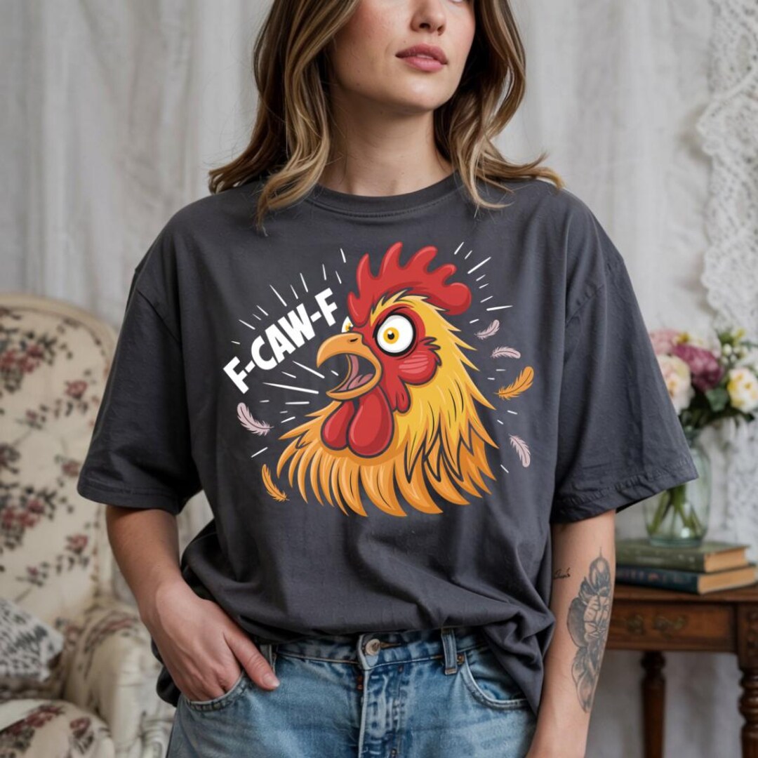 Huhn PNG Bundle | F-Caw-F Meme Clipart | Schreiender Hahn & Hühnerhof ...