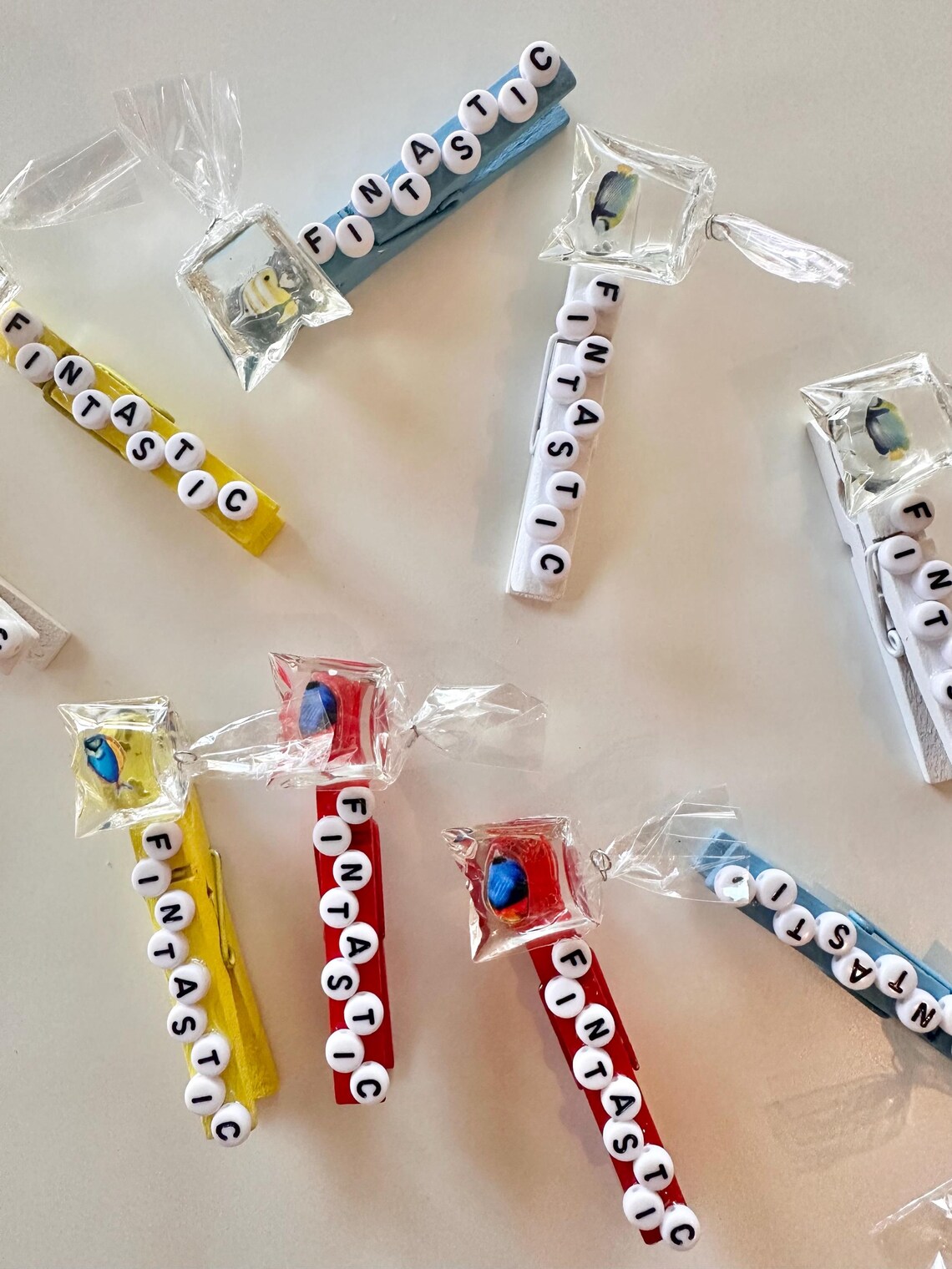 Fish Cheer Pins, Set of 10 - Etsy