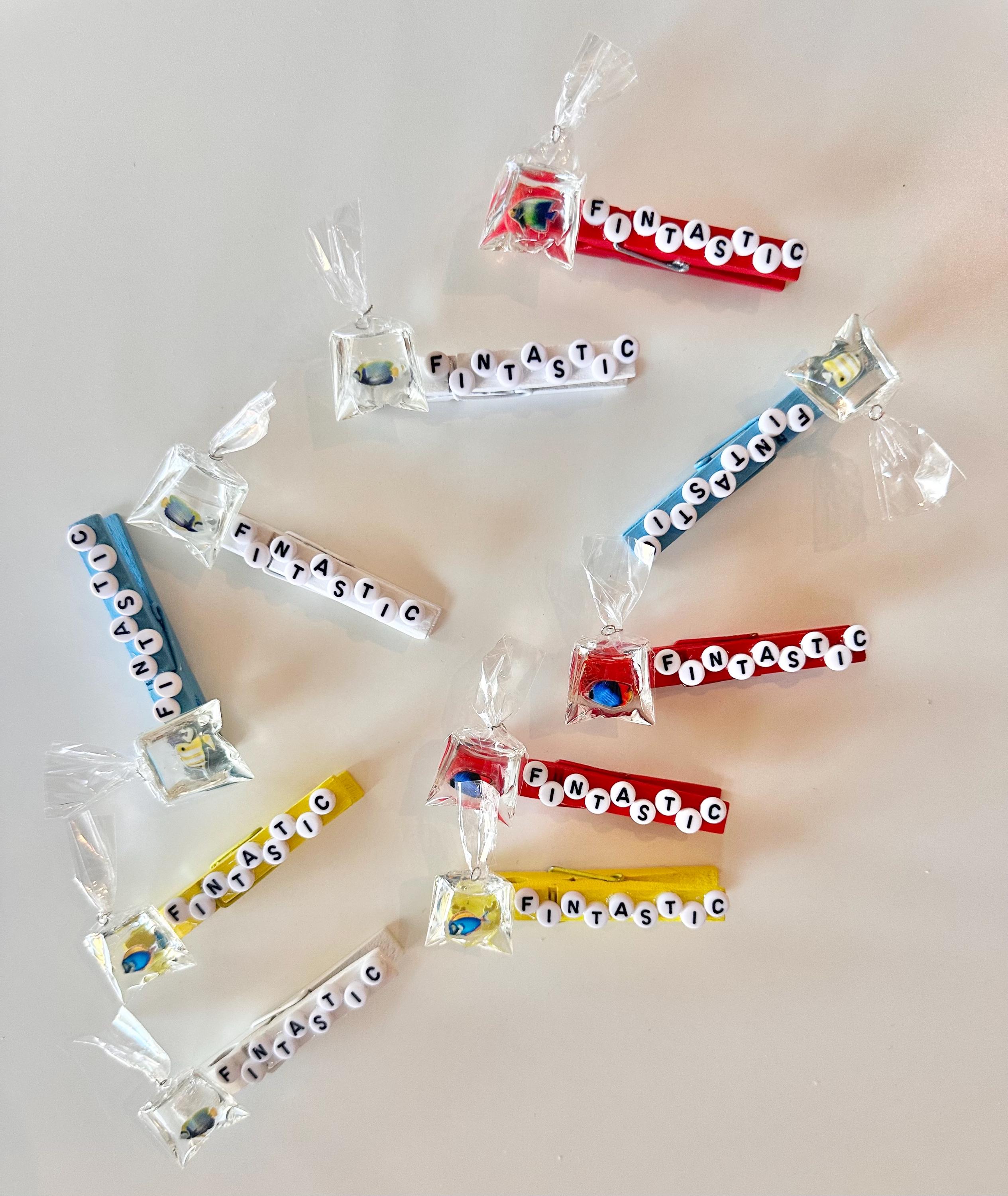 Fish Cheer Pins, Set of 10 - Etsy