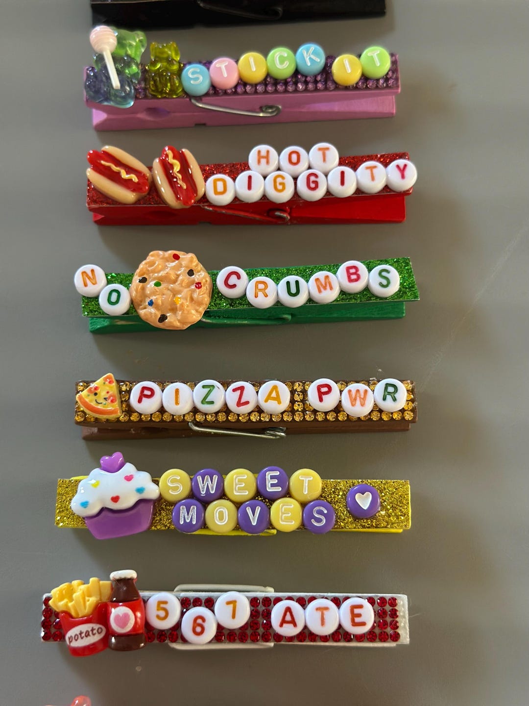 9| Funny Food Cheer Pins, Set of 9 - Etsy