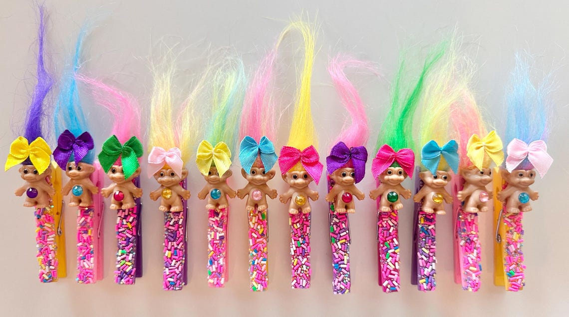 Trolls Cheer Pins, Set of 11 - Etsy