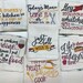 Kitchen Sayings Embroidered Kitchen Tea Towel Set of 7 - Etsy