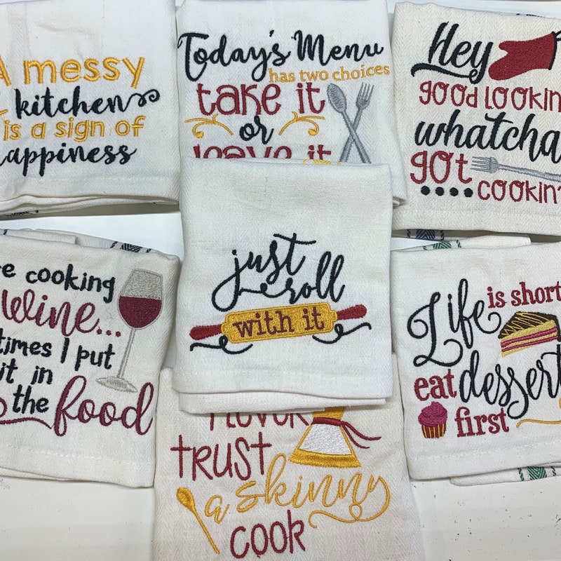 Tea Towels With Sayings - Etsy