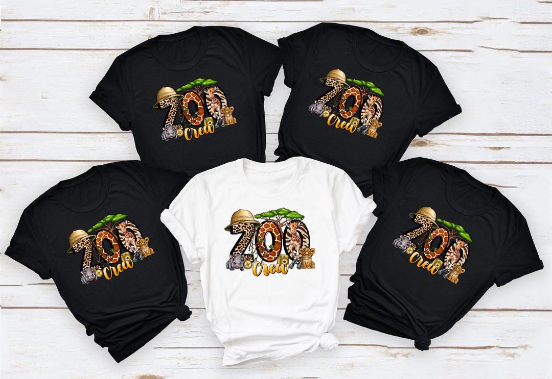 Zoo Crew T-shirt, Zoo Trip Shirt, Family Trip Shirts, National Park Tee ...