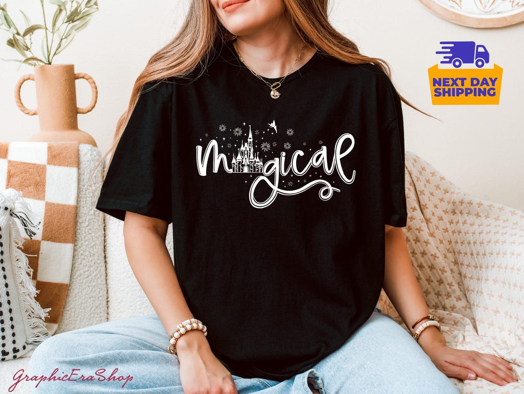 Magical Castle Shirt, Fairytale T-shirt, Fantasy Tee, Magic Kingdom ...