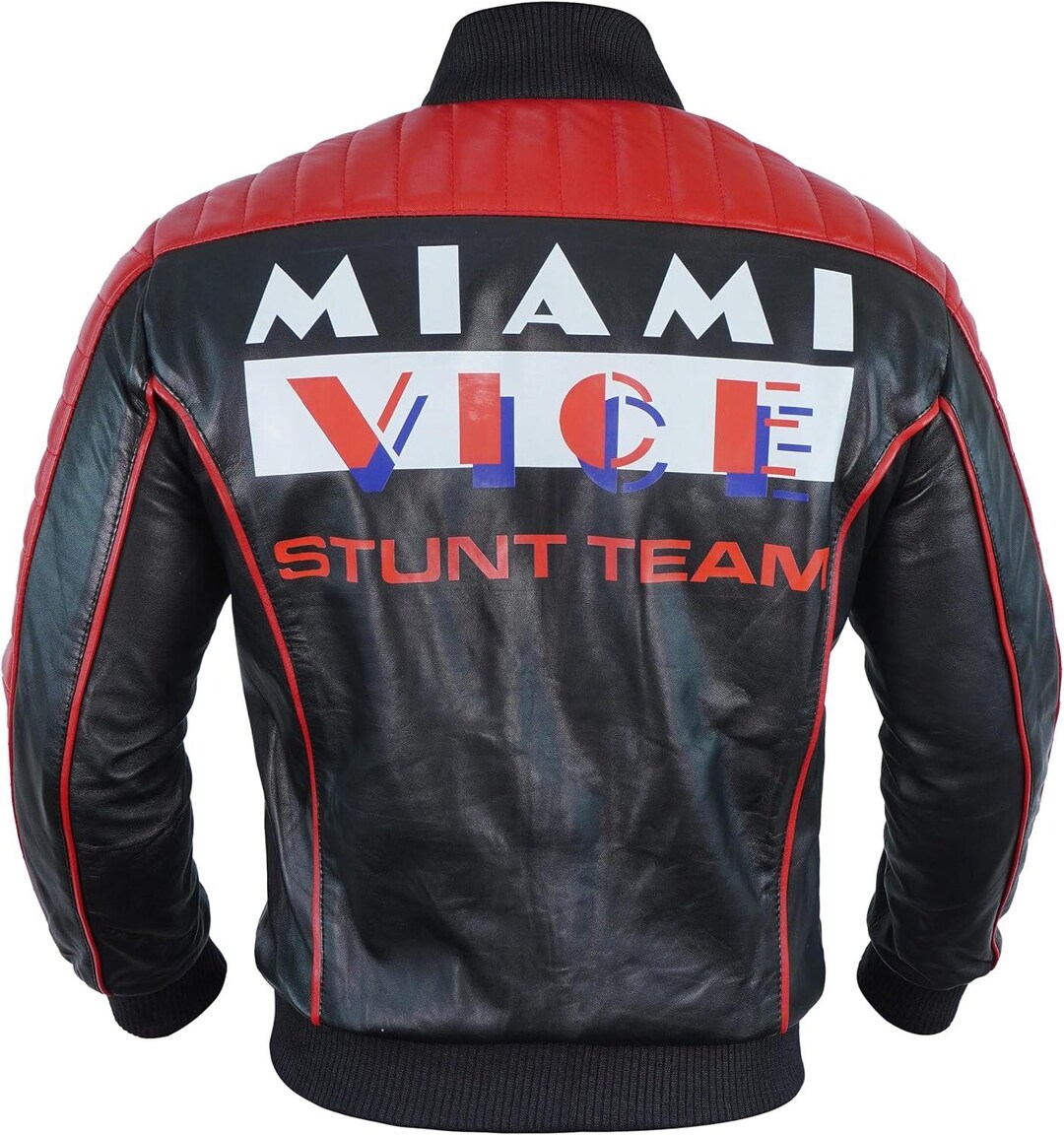 Handmade Ryan Gosling Fall Guy Jacket, Miami Vice Stunt Team Lambskin ...