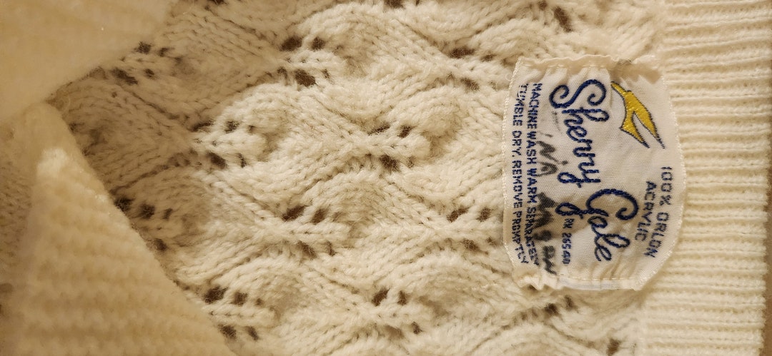 Vintage Sherry Gale Cardigan Sweater - Etsy