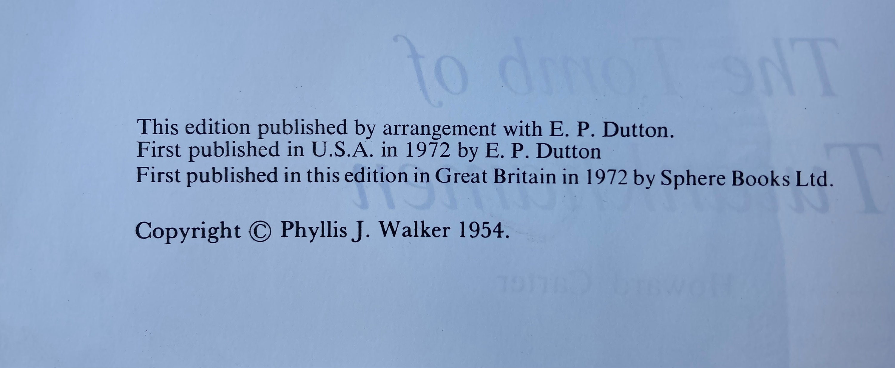 The Tomb of Tutankhamen by Howard Carter 1972 Vintage Book - Etsy