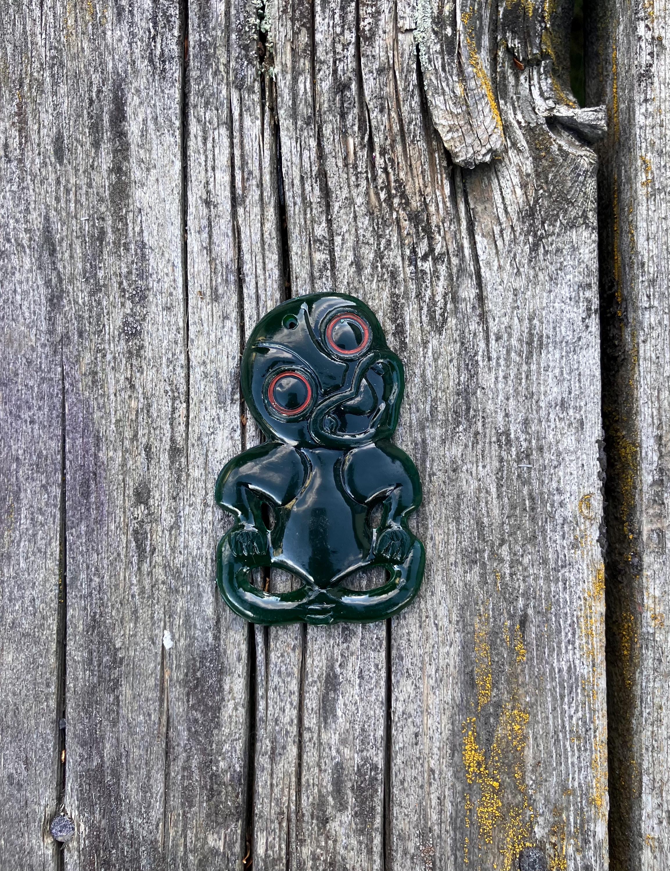 Air New Zealand Good Luck Maori Tiki Souvenir 1970s Vintage - Etsy