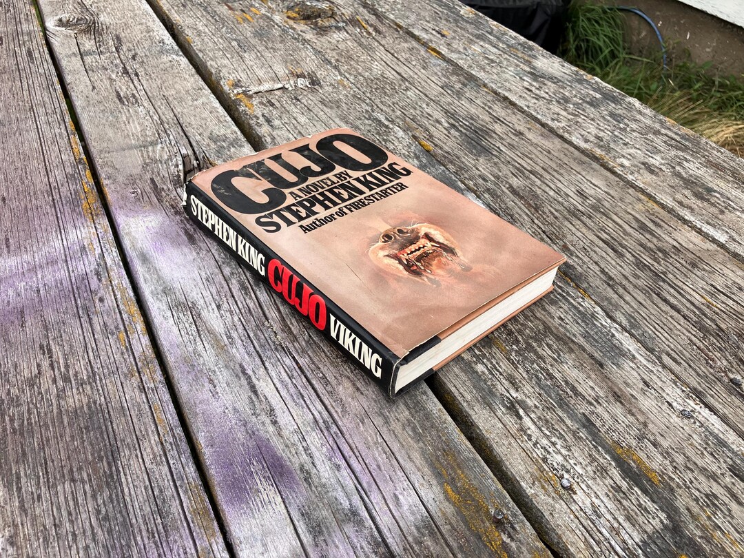 Cujo by Stephen King First Edition 1981 Vintage Book - Etsy