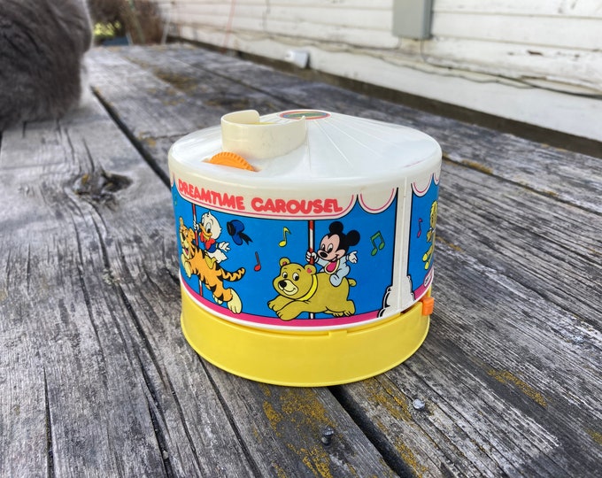 Vintage Disney Dreamtime Carousel 1988 Two Discs - Etsy
