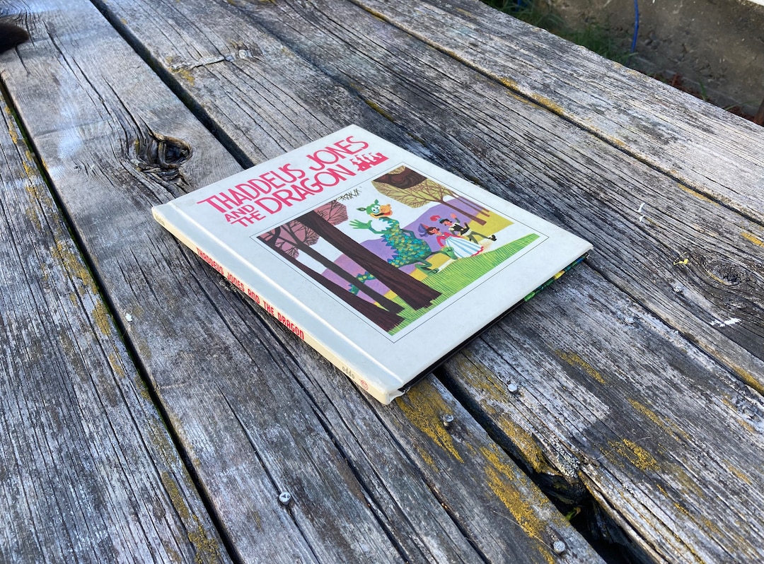 Thaddeus Jones and the Dragon by Jerry Hjelm 1968 Vintage Children's ...