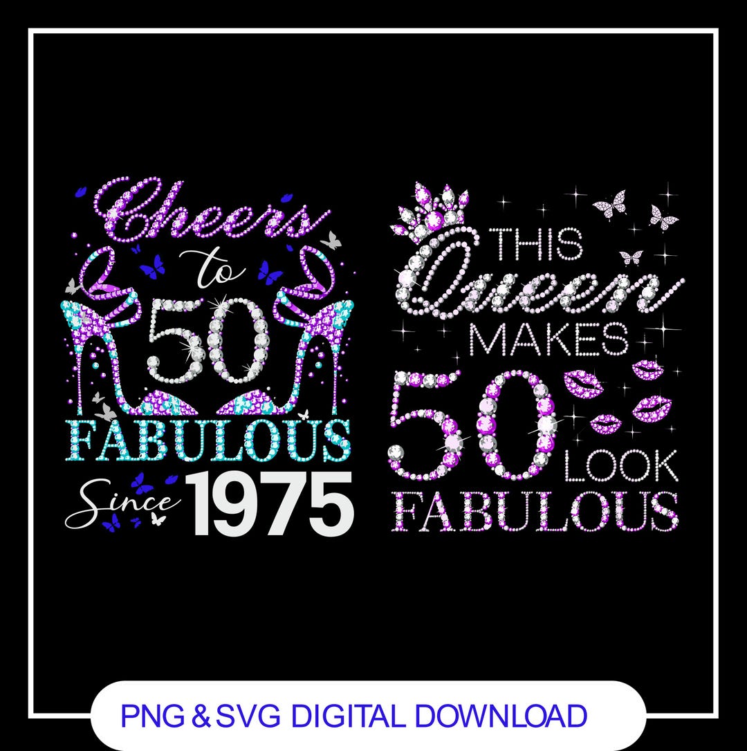 Chapter 50 Fabulous Since 1975 Png Svg, 50th Birthday Png, Chapter 50 Svg, Cricut Chapter 50 Svg ...