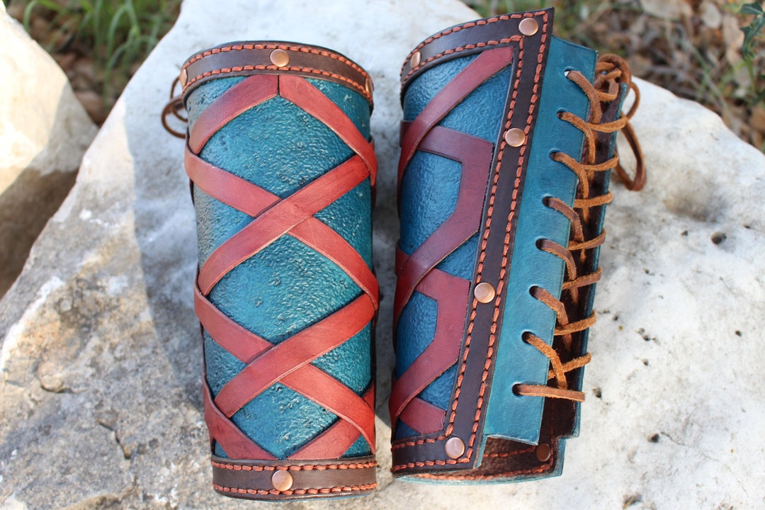 Armor Pattern: Leather Vambraces PDF (pattern Only) - Etsy