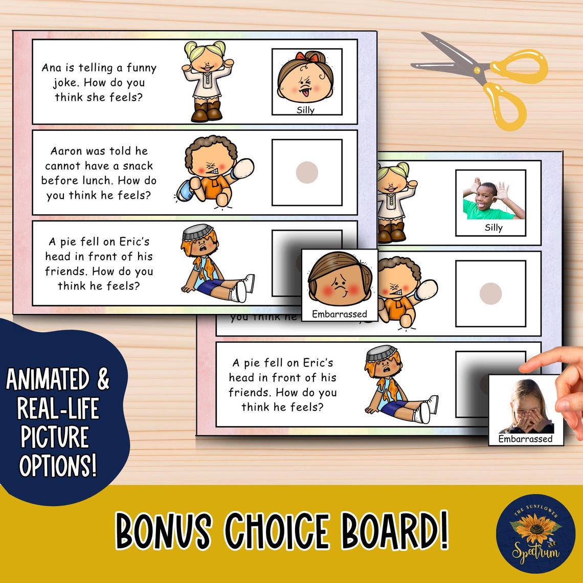 Feelings & Emotions Social Story With Bonus Social Emotional Learning ...